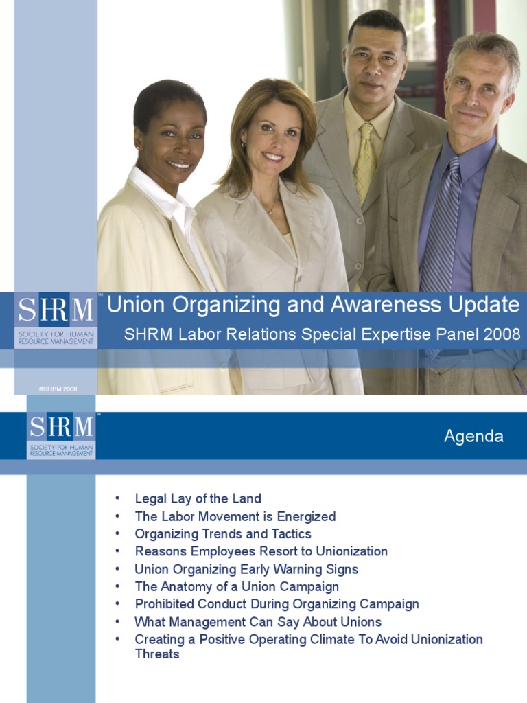 Union Organizing Awareness | PDF | National Labor Relations Act ...