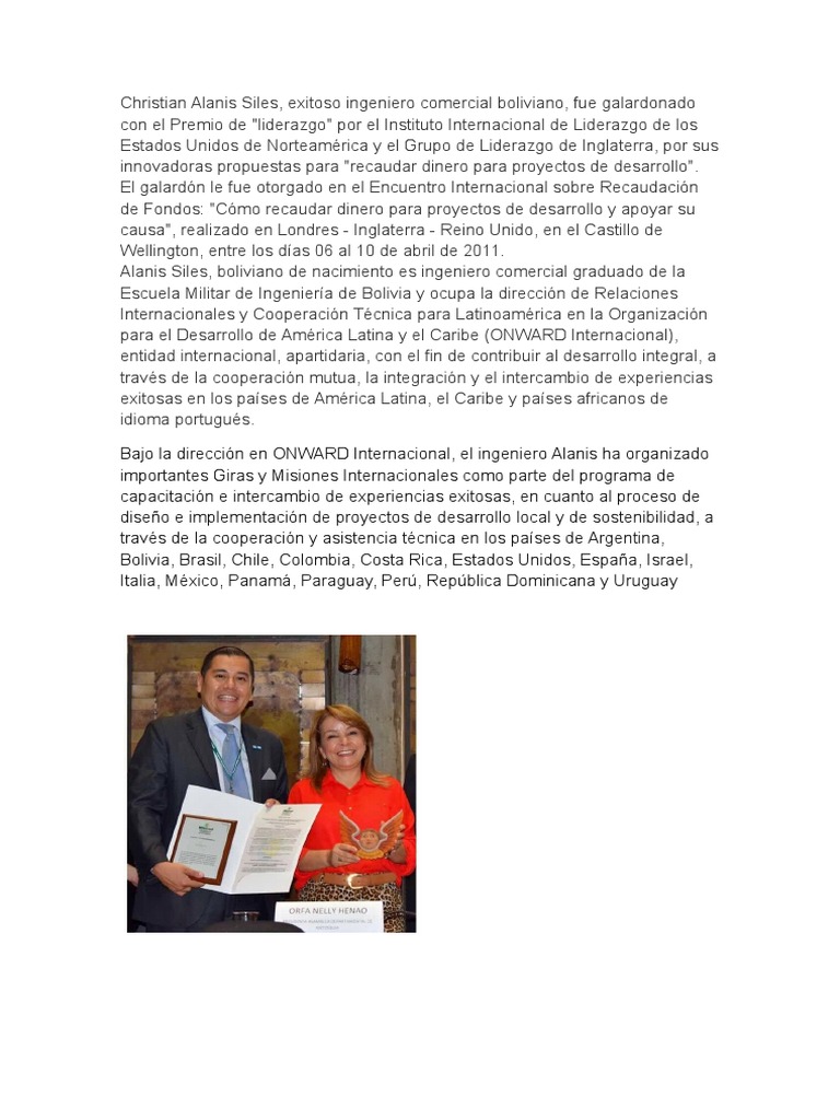 Christian Alanis Siles Ing Comercial | PDF