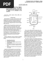 Design Calculations For Slurry Agitators | PDF | Pump | Liquids