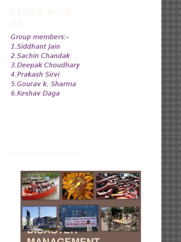 Class 9 Cbse Ss | PDF | Natural Disasters | Traffic Collision