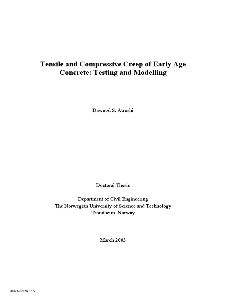 Fulltext01 PDF | PDF | Creep (Deformation) | Viscoelasticity