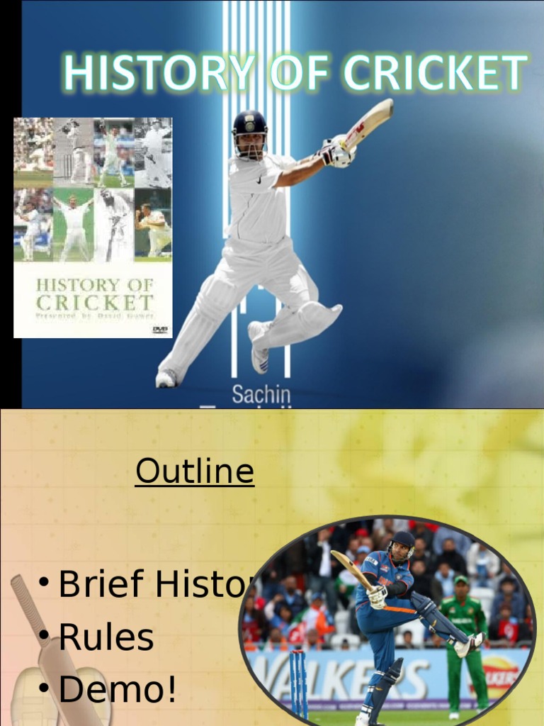 History of Cricket | PDF | Sports & Recreation | Home & Garden