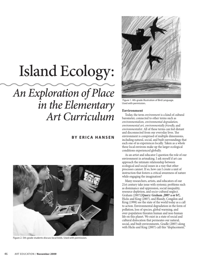 Island Ecology by Erica Hansen (2008) | PDF | Environmentalism | Ecology