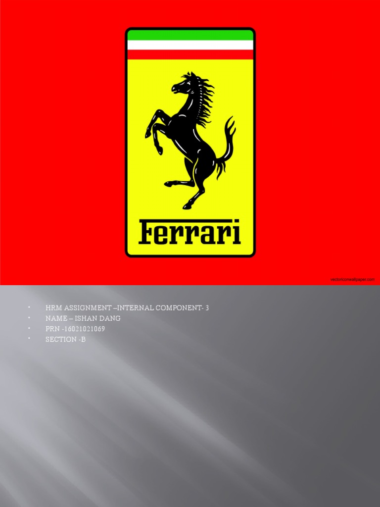 Ferrari | PDF | Ferrari | Recruitment