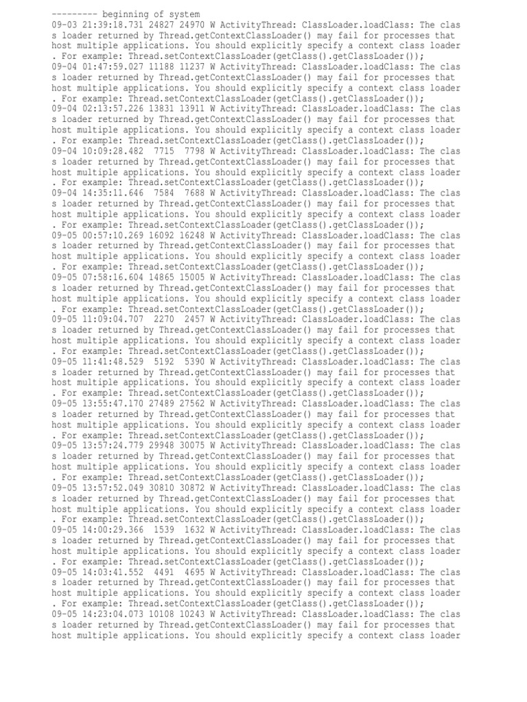 Logs | PDF | Software Engineering | Computing Platforms