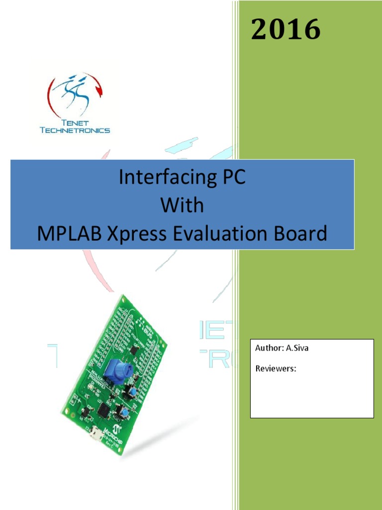 MPLAB Xpress Evaluation Board Serial - Monitor | PDF | Electronics ...