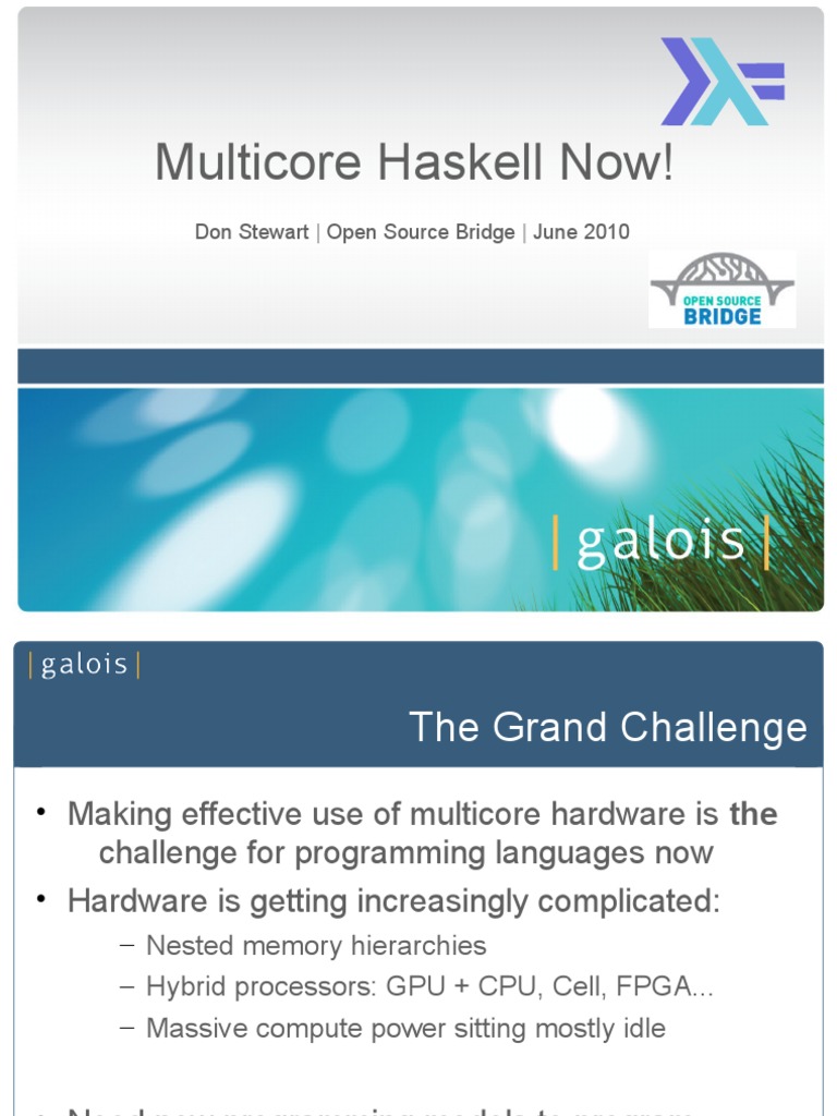 Multicore Haskell Now! | Download Free PDF | Parallel Computing | Multi ... Multicore Haskell Now! | Download Free PDF | Parallel Computing | Multi ...