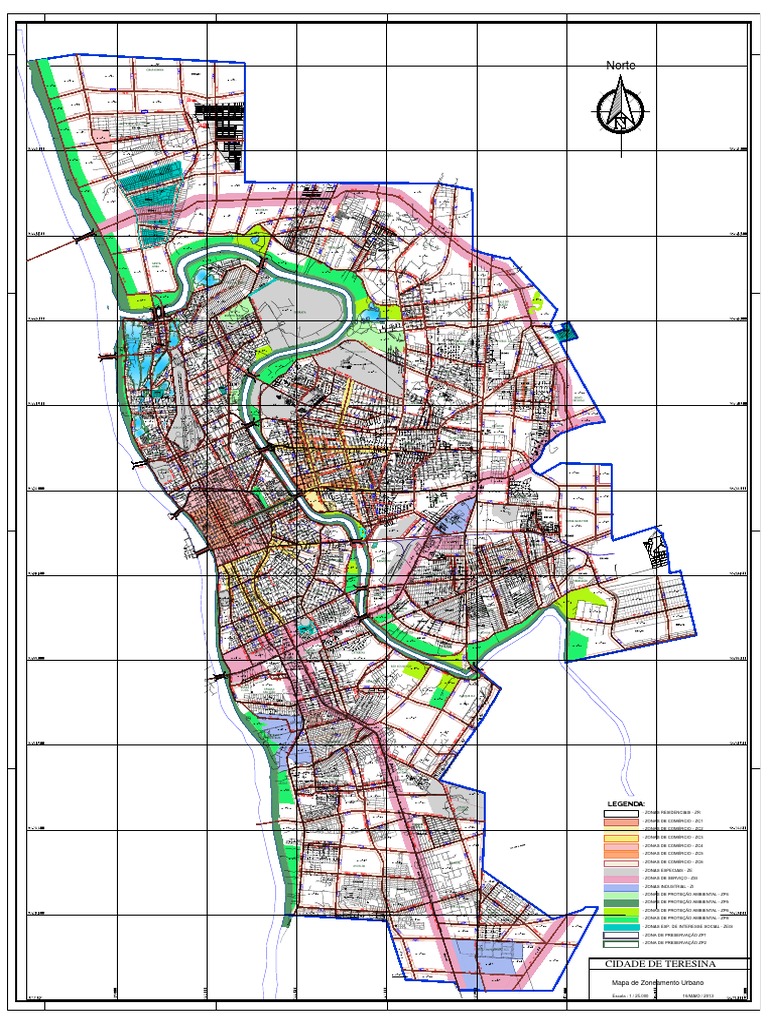 Mapa Zoneamento Atualizado - 2013 Uso Do Solo PDF | PDF