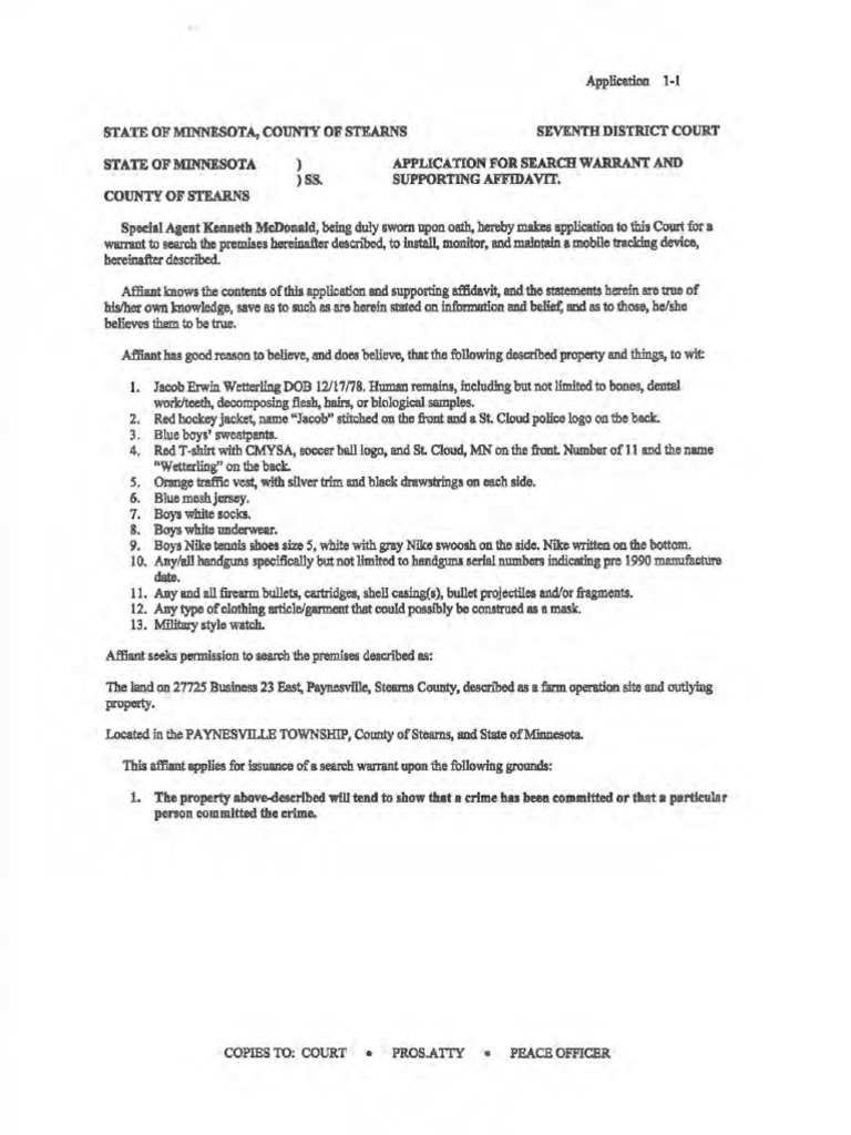 Duane Hart Warrant 3 090214 | PDF