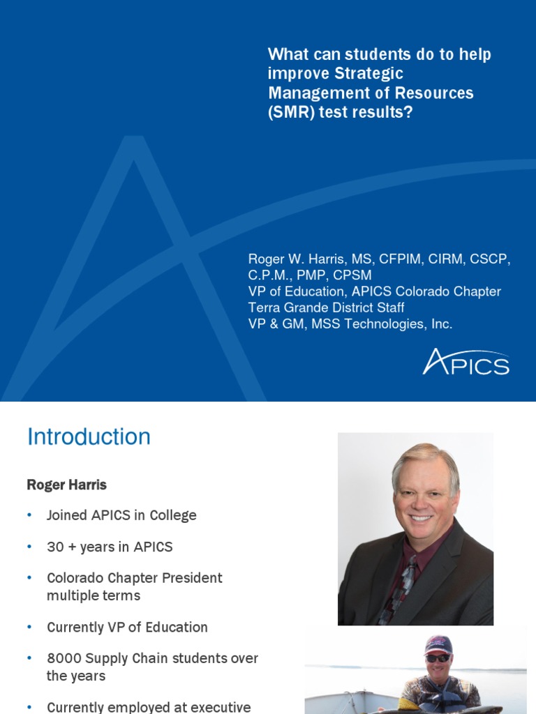 Webinar - What Can Students Do To Help Improve SMR Test Results | PDF ...