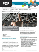 EASA Aircraft Type Rating Endorsements | PDF | Airbus | Aviation