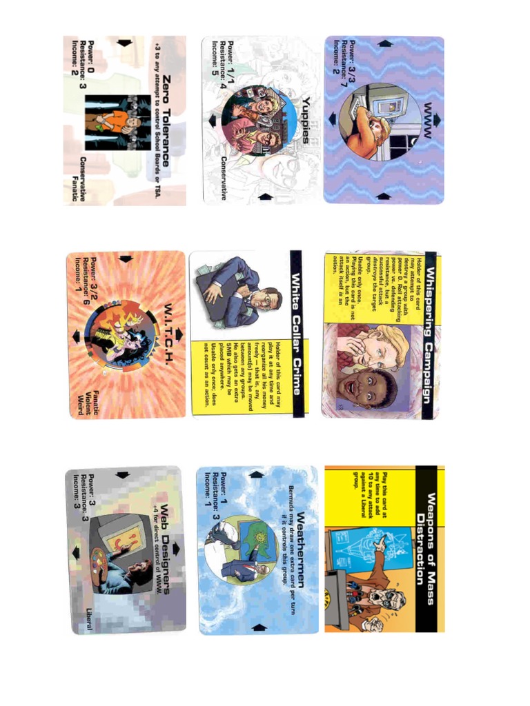 Cartas INWO Deluxe | PDF