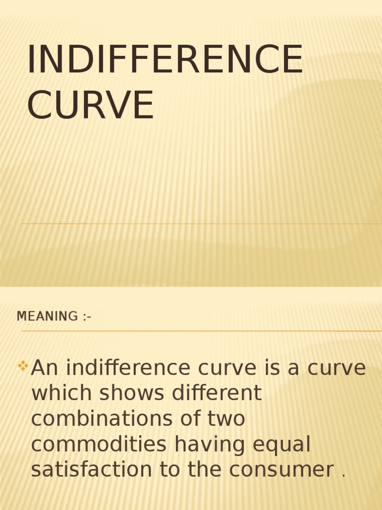Indifference Curve - Hicks Approach For Normal, Inferior and Giffen ...