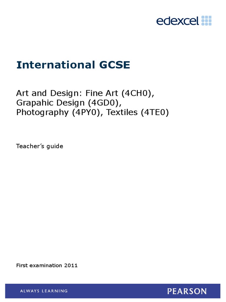 IGCSE Art and Design TSM | PDF | Educational Assessment | Composition ...