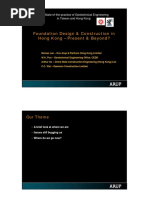 Socket Design for Steel H-Piles | PDF | Deep Foundation | Chemical ...