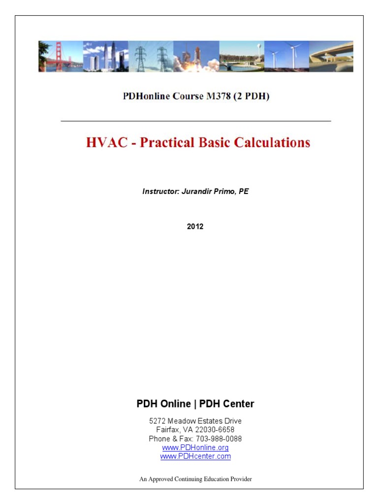 HVAC - Practical Basic Calculation | PDF | Hvac | Humidity