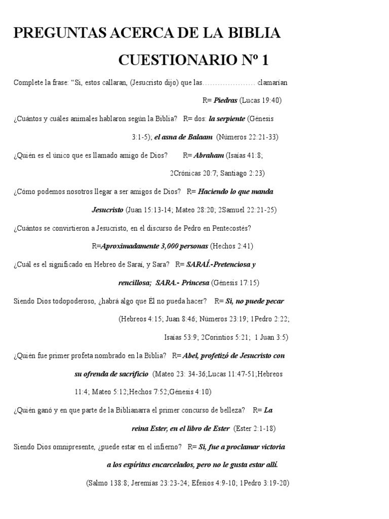 Preguntas Acerca de La Biblia | PDF | Pablo el apóstol | San Pedro