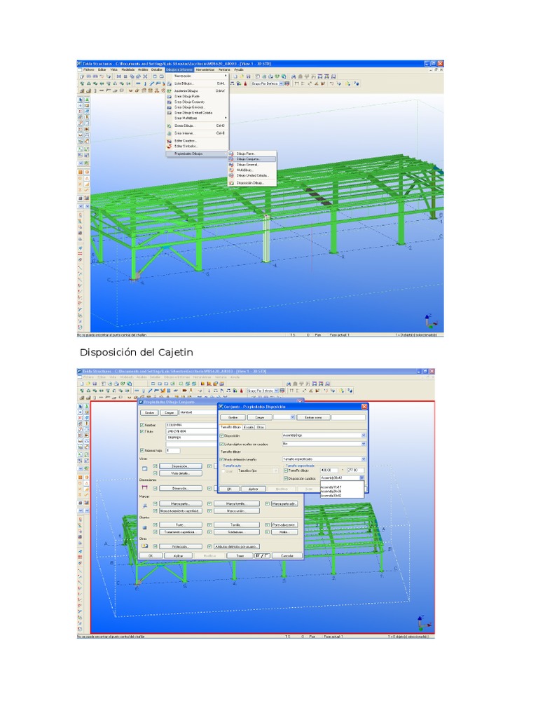 Manual de Tekla Structure 2010 | PDF