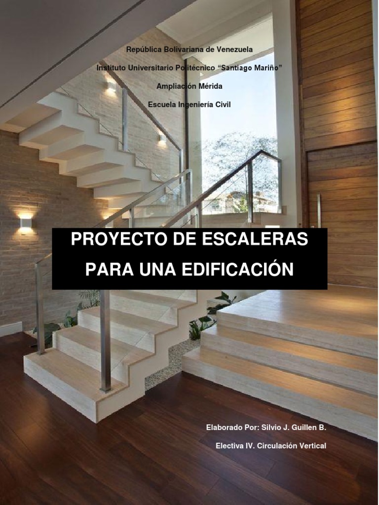 Proyecto de Escaleras | PDF | Escalera | Aluminio