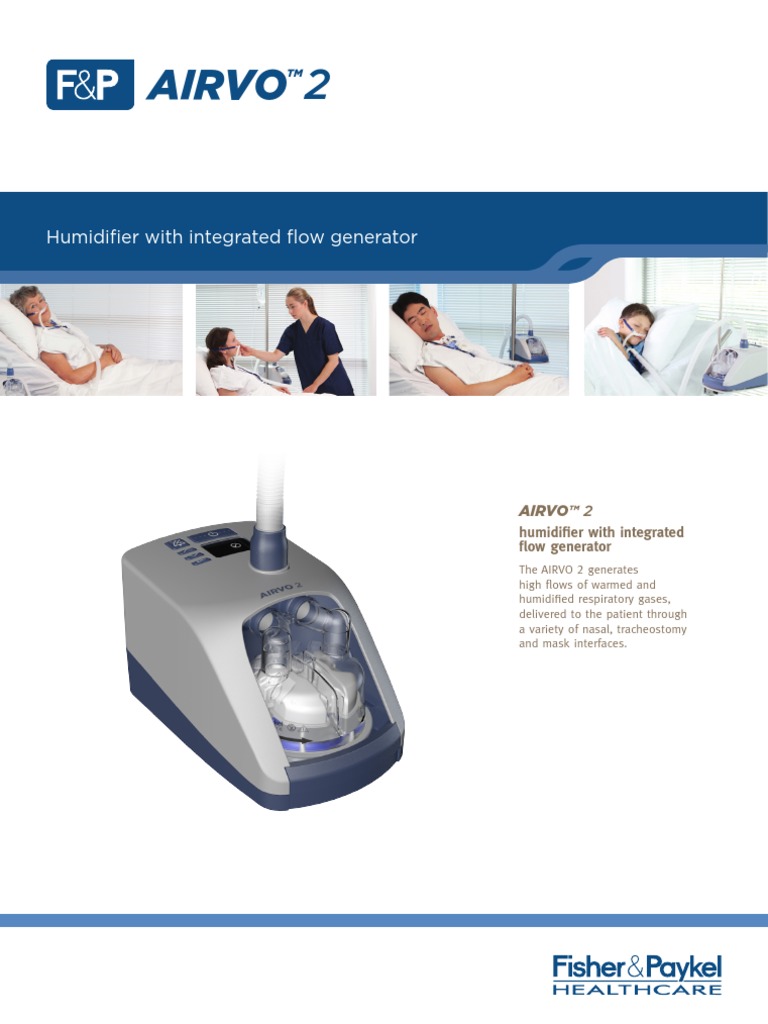 Airvo 2 Plus Spec Sheet PM 185045320 I | PDF | Technology & Engineering