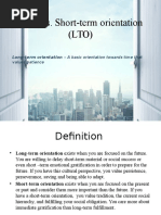 5th Cultural Dimension (Short-Term vs. Long-Term Orientation) | PDF ...