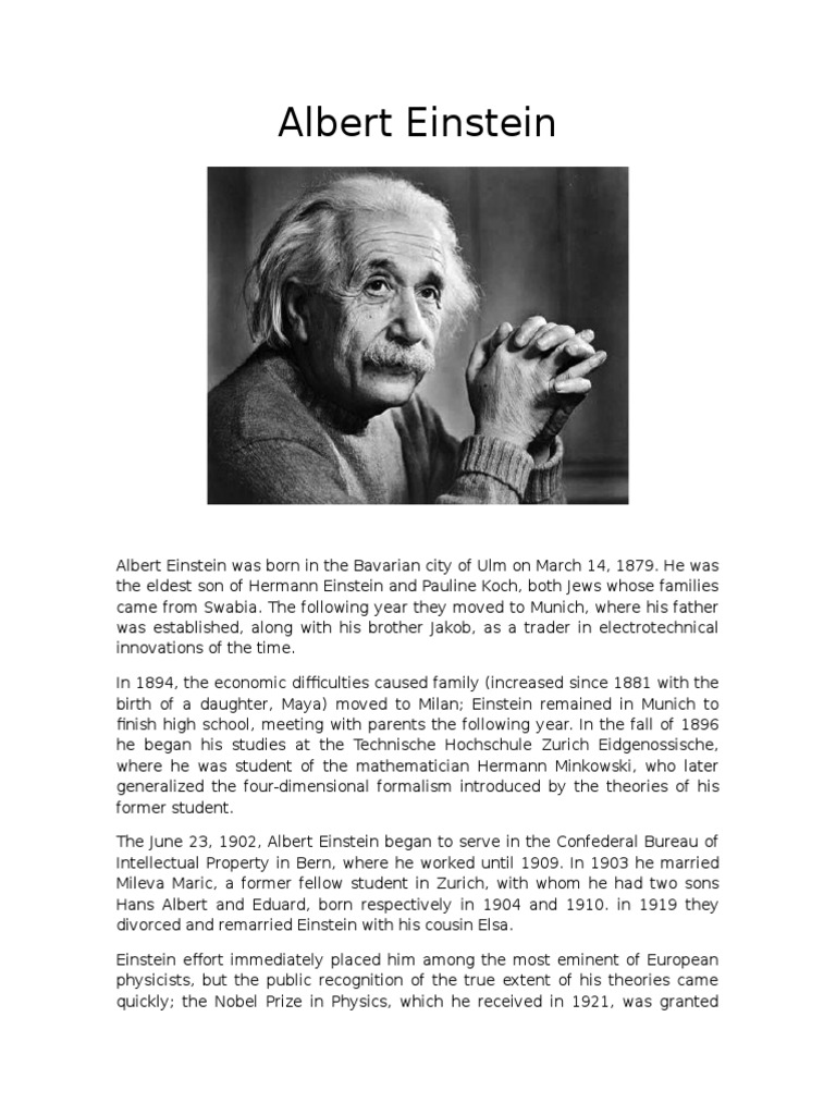 Albert Einstein | Albert Einstein | Quantum Mechanics