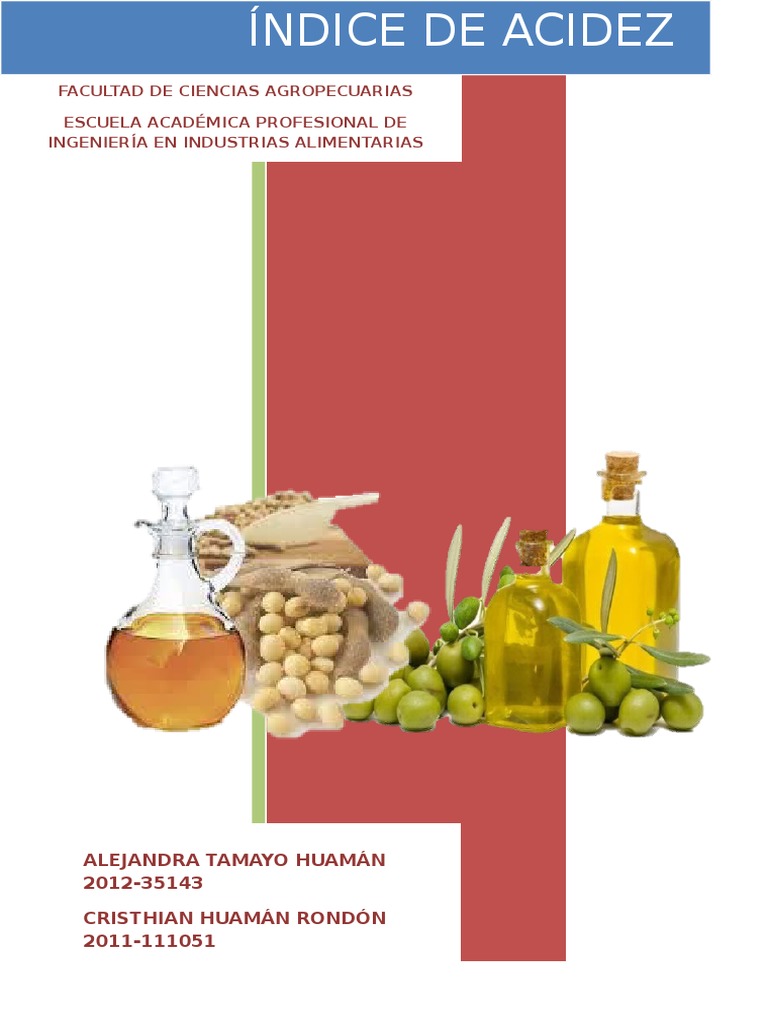 Indice de Acidez