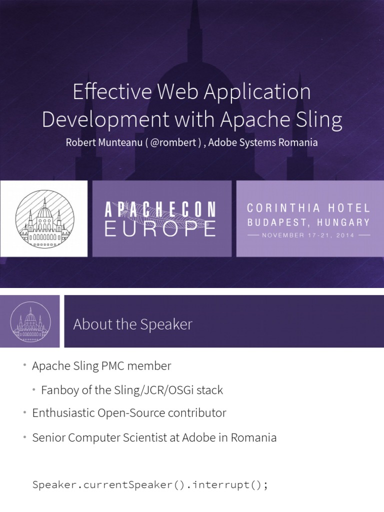 Effective Web Application Development With Apache Sling 0 | PDF | Computing Platforms | Computer ...
