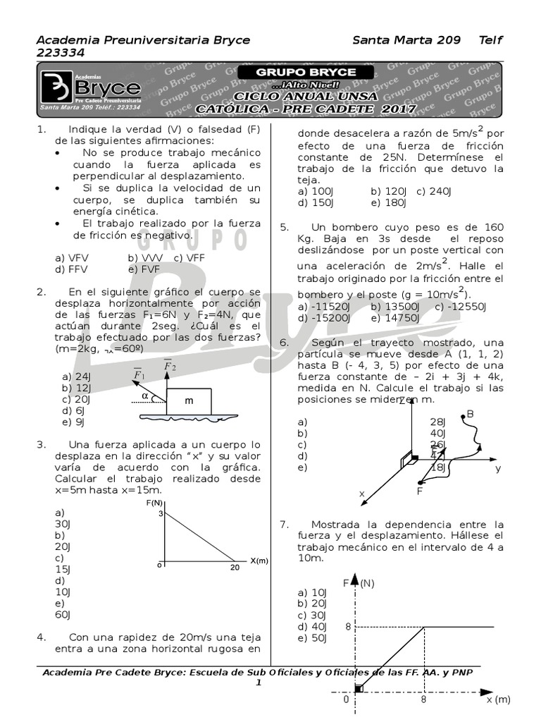 Plantilla Bryce | PDF | Fricción | Cantidad