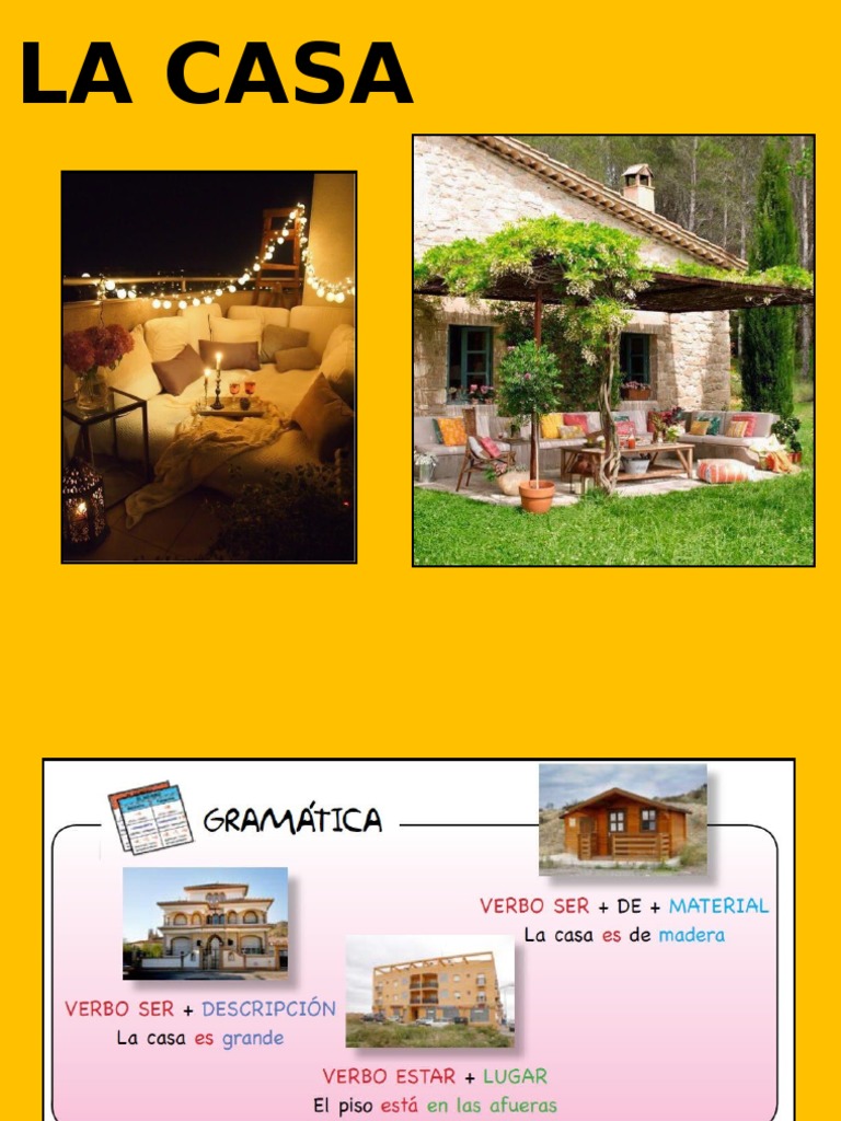 Descripción de la Casa y Sus Habitaciones | PDF