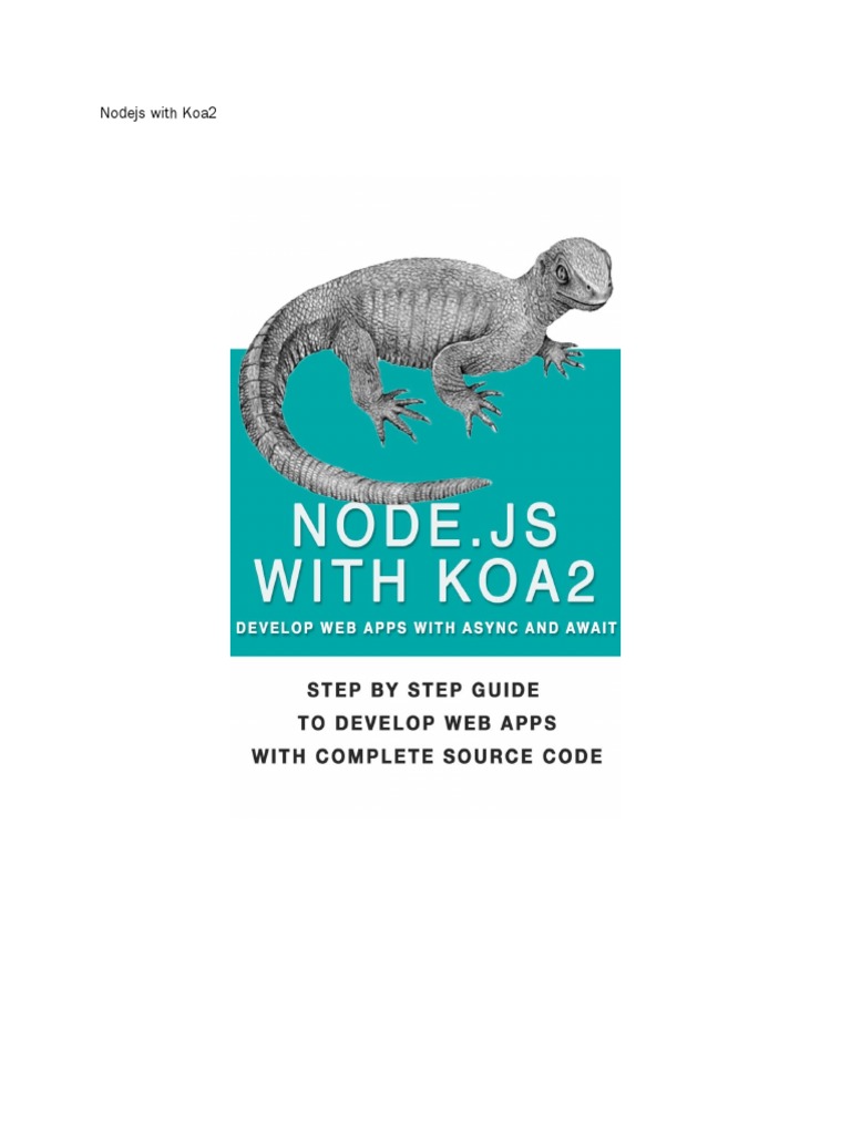 Nodejs With Koa2 | PDF | Computer Programming | Software Engineering