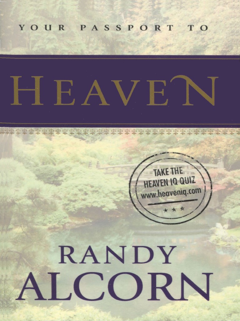 Your Passport To Heaven - Randy Alcorn PDF | PDF | Philosophy ...