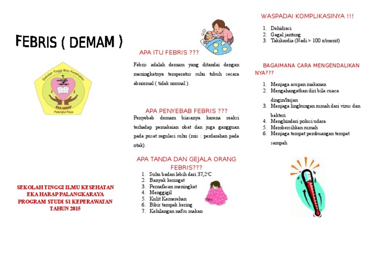 Leaflet Febris | PDF | Kesehatan Holistik