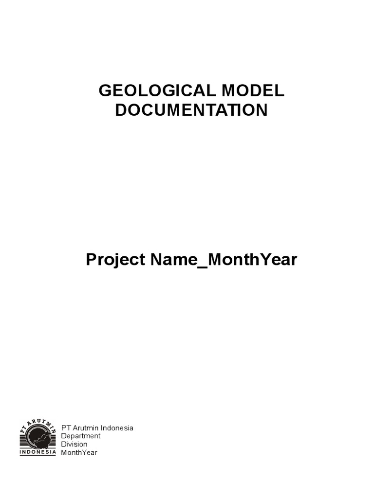 11May08-Geological Model Documentation Updated | PDF | Topography ...