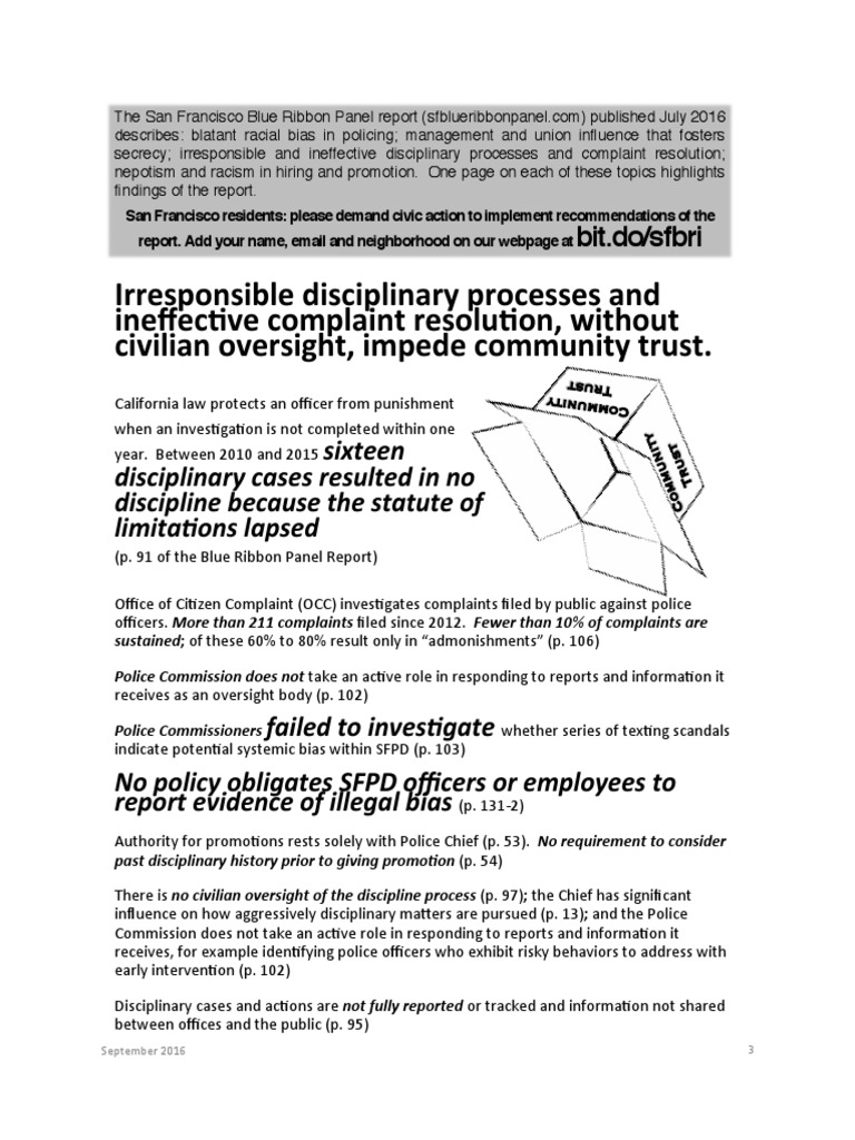 Discipline and The SFPD | PDF | Police | Public Sphere