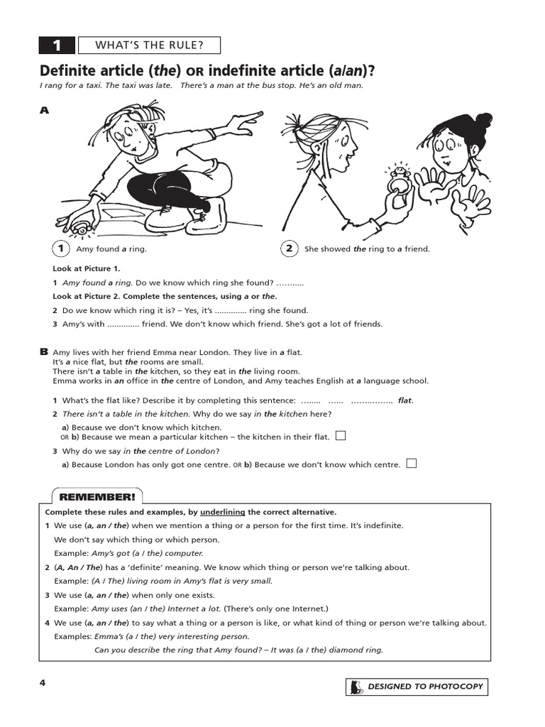 A, An, The, Whats The Rule PDF | PDF | Language Arts & Discipline ...