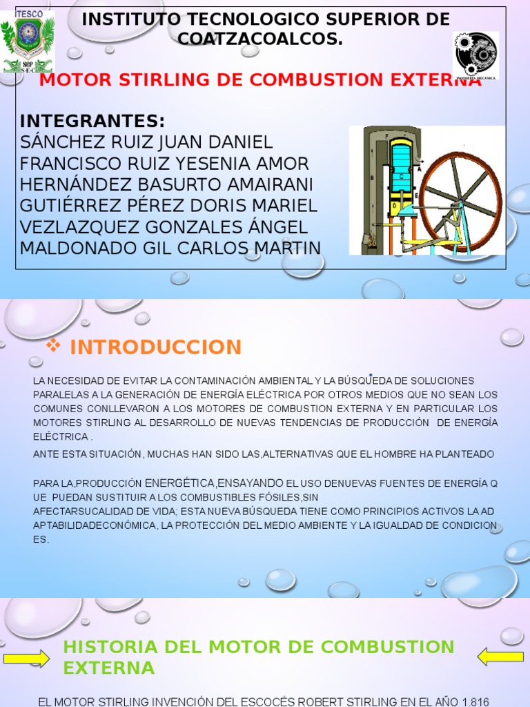 Motores de Combustion Externa | PDF | Naturaleza