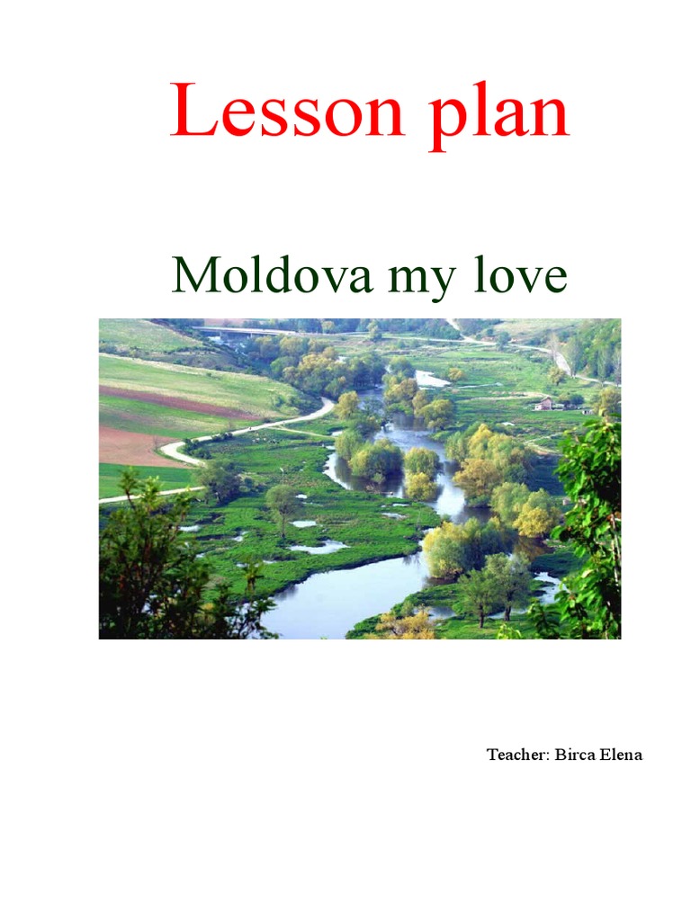 Moldova My Love: Lesson Plan | PDF