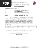 Oficio Respuesta A Una Invitacion | PDF