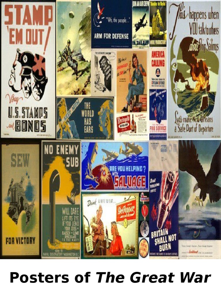 Posters of The Great War | PDF