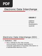 Presentation ON Edi Application in Business | PDF | Electronic Data ...
