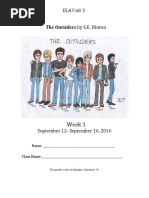 The Outsiders - Final Assessment | PDF | Novels