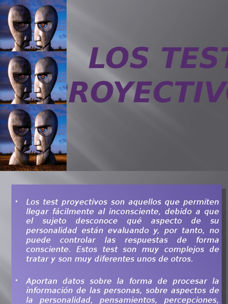 Los Test Proyectivos | PDF | Mente inconsciente | Comportamiento