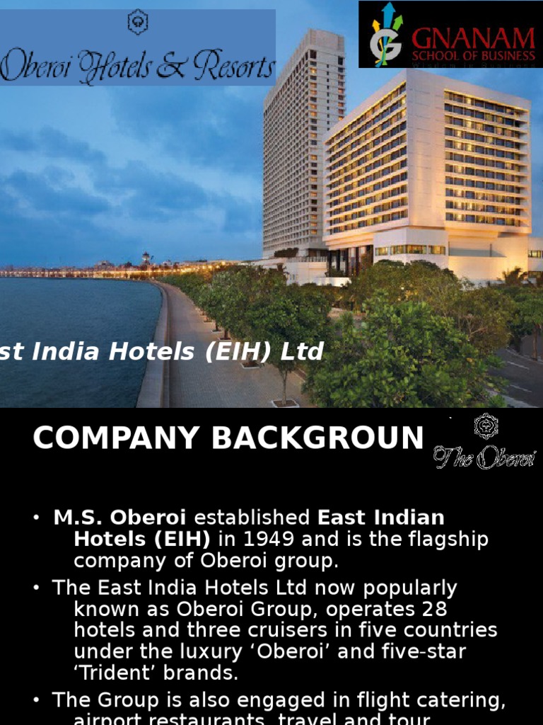 Oberoi Hotels | PDF | Hotel | Brand