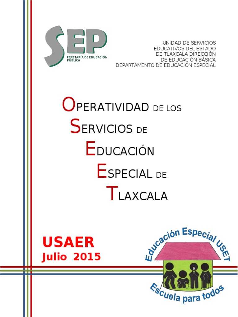 Oseet-Usaer 2015 | PDF | Educación especial | Invalidez