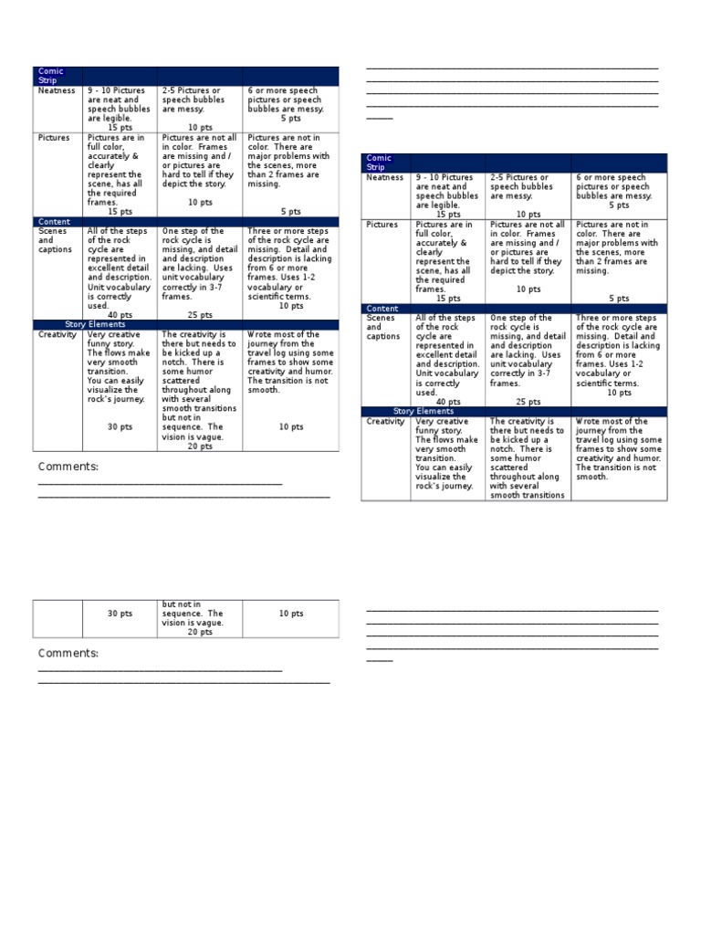 rubric-for-comic-strip-leisure