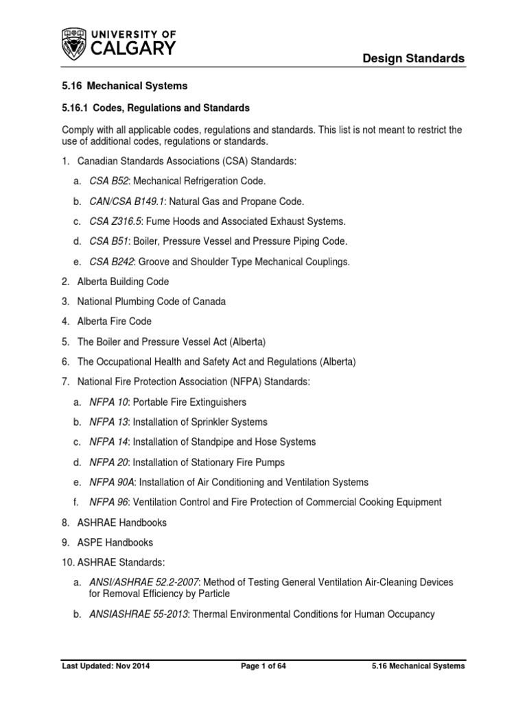 Design Standards | PDF | Duct (Flow) | Pipe (Fluid Conveyance)