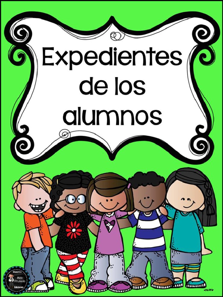 Portada para Expediente de Alumnos | PDF