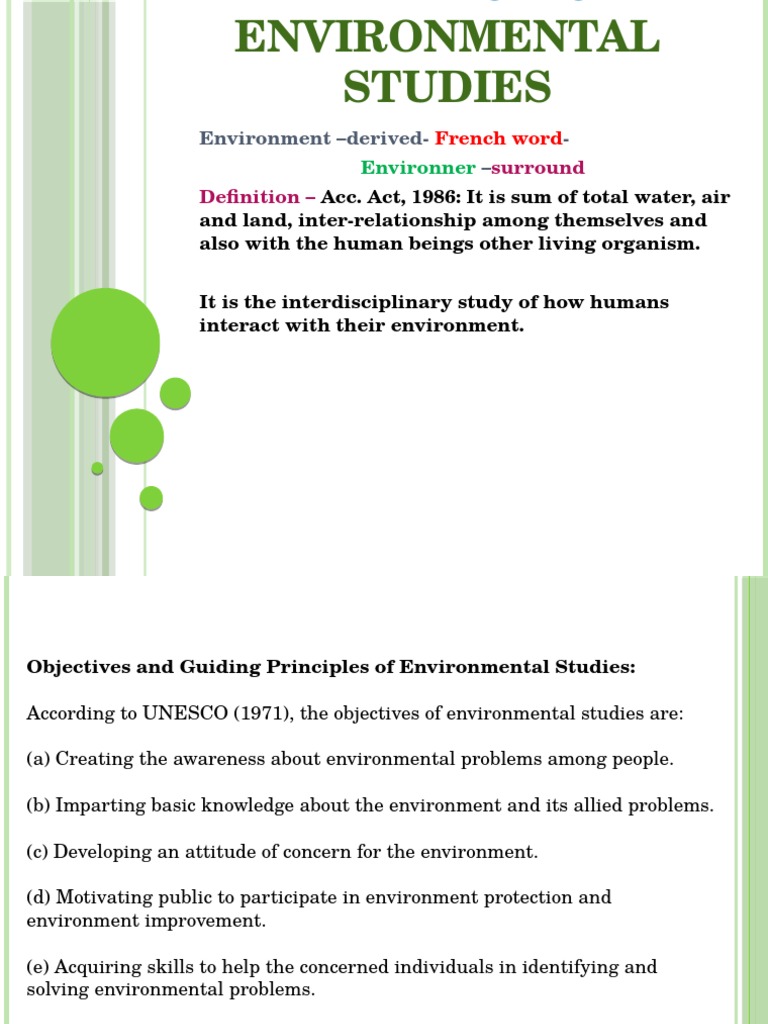 Bba-1 E.V.S | PDF | Deforestation | Forests
