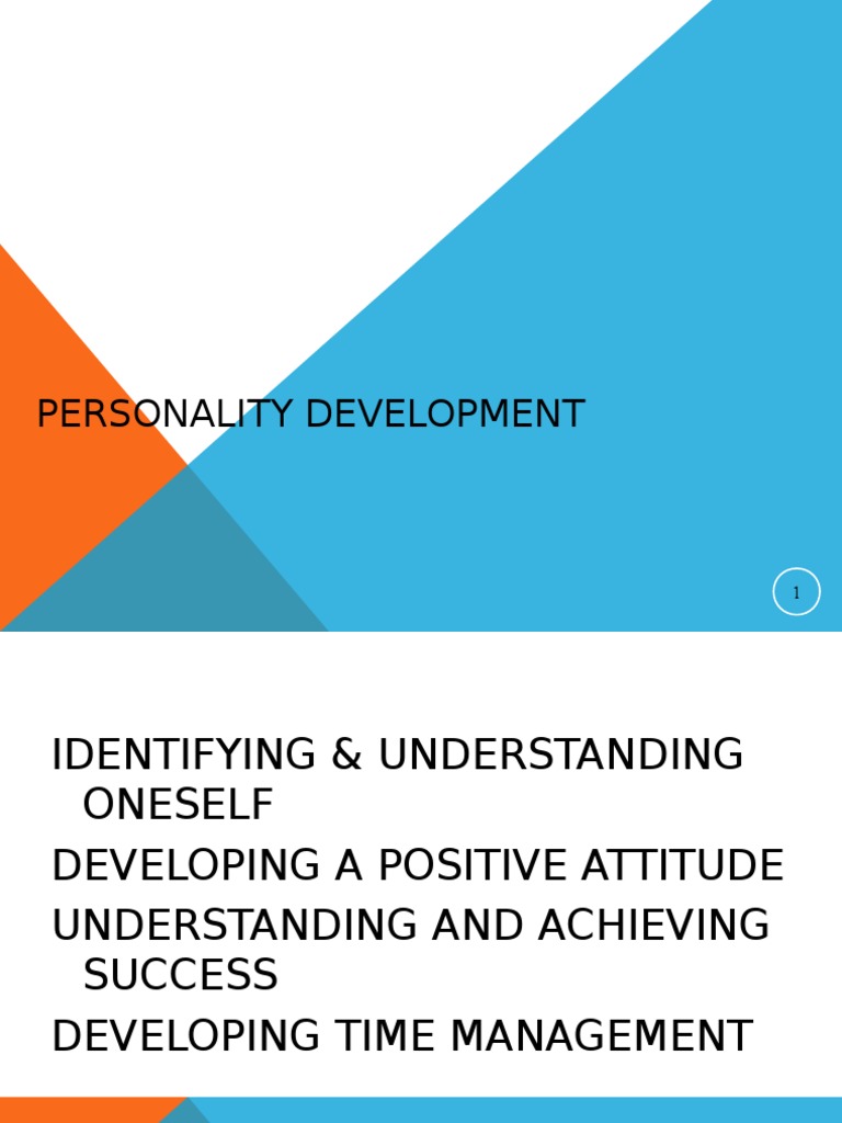 PERSONALITY DEVELOPMENT-updated | PDF | Swot Analysis | Stress (Biology)